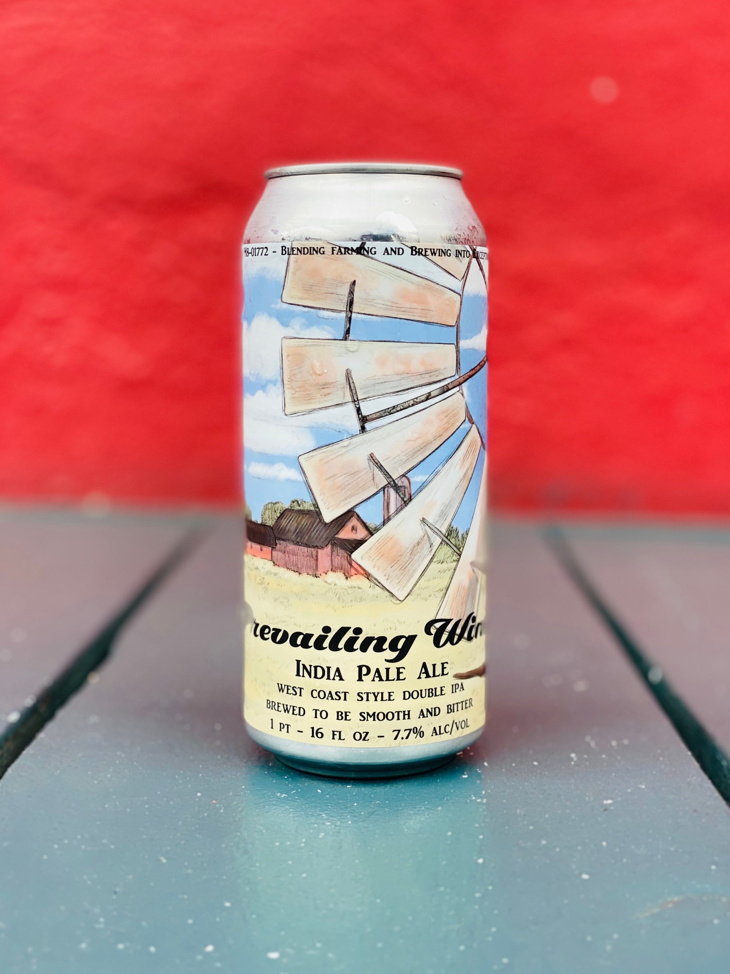 brookeville beer farm 'prevailing winds' west coast dipa